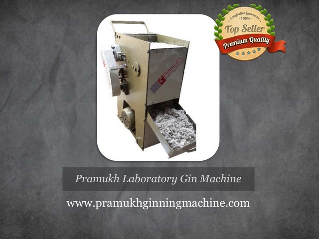 cotton ginning : portable ginning machine"